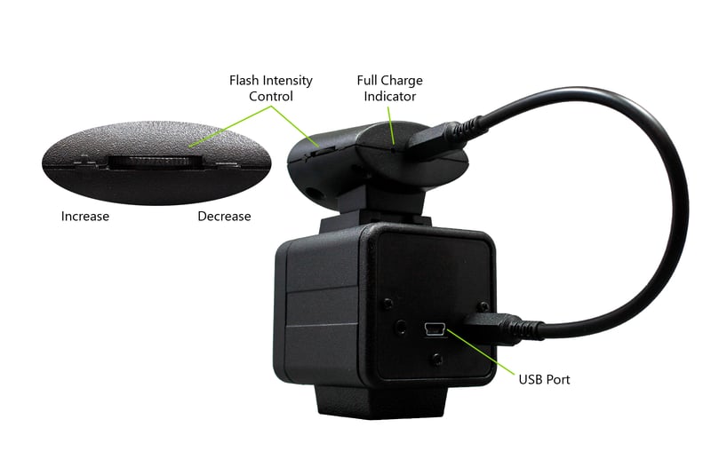 Videology Photo ID camera with flash